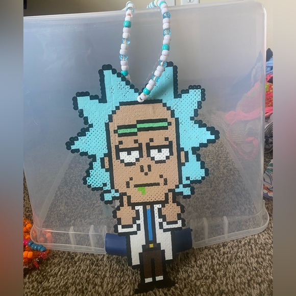 Jewelry | Rick And Morty Rave Perler | Poshmark
